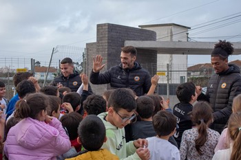 Varzim volta à escola e começou pela EB1 da Giesteira